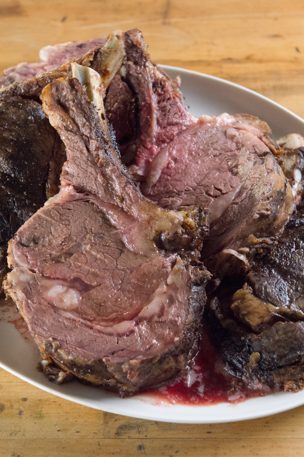 Prime Rib with Red Wine-Thyme Butter Sauce - Baya Secret Recipes
