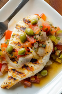 Grilled Snapper Vera Cruz - Baya Secret Recipes